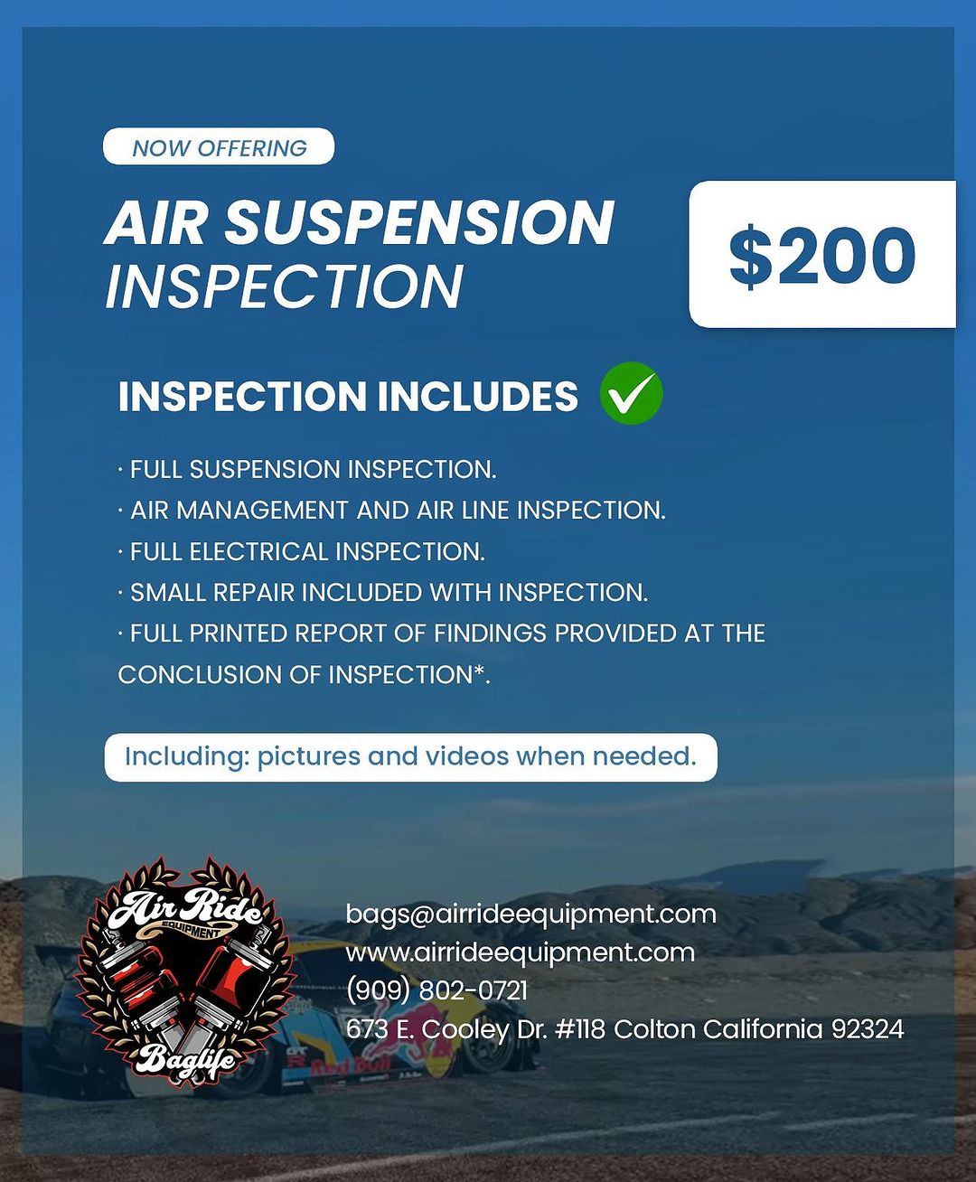 Air Ride Equipment: Air Suspension | Colton, CA | World's Leading Air ...